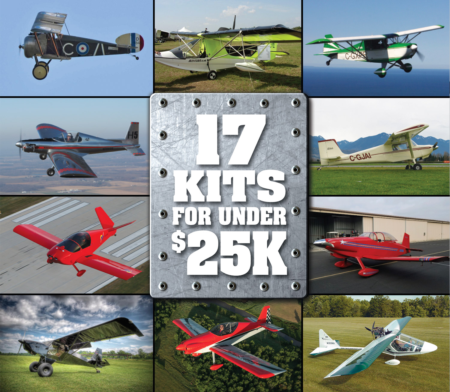17 Kits For Under $25K - KITPLANES